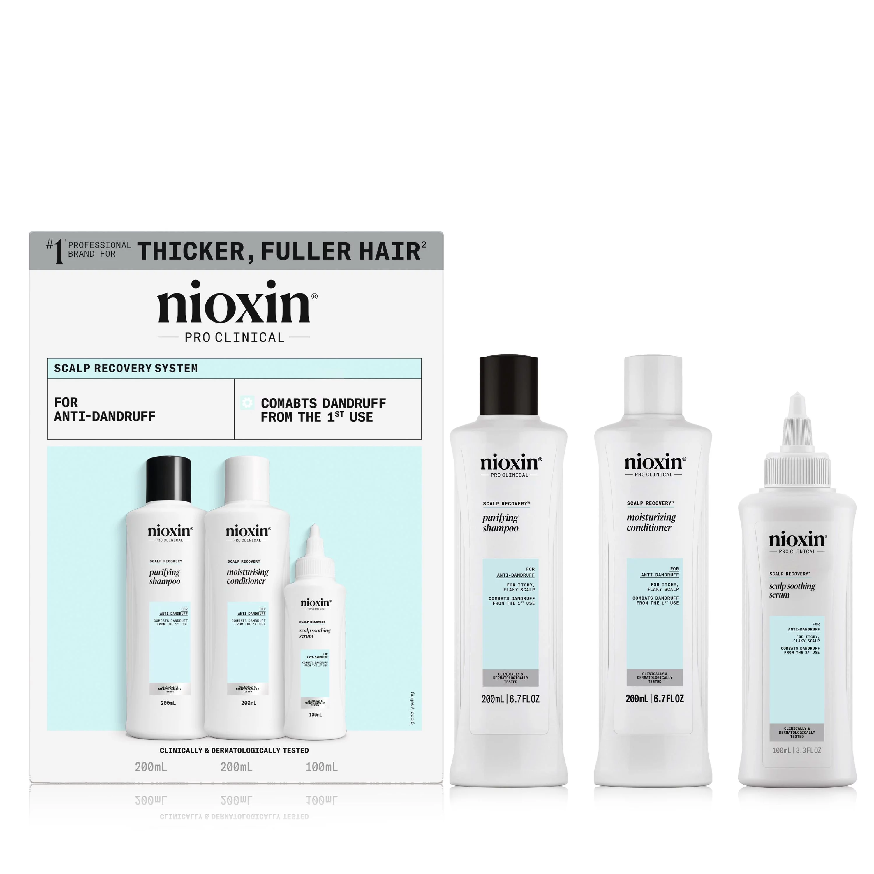 Nioxin Scalp Recovery System™ Kit 2x 200 ml + 100 ml - Mapeja.hu